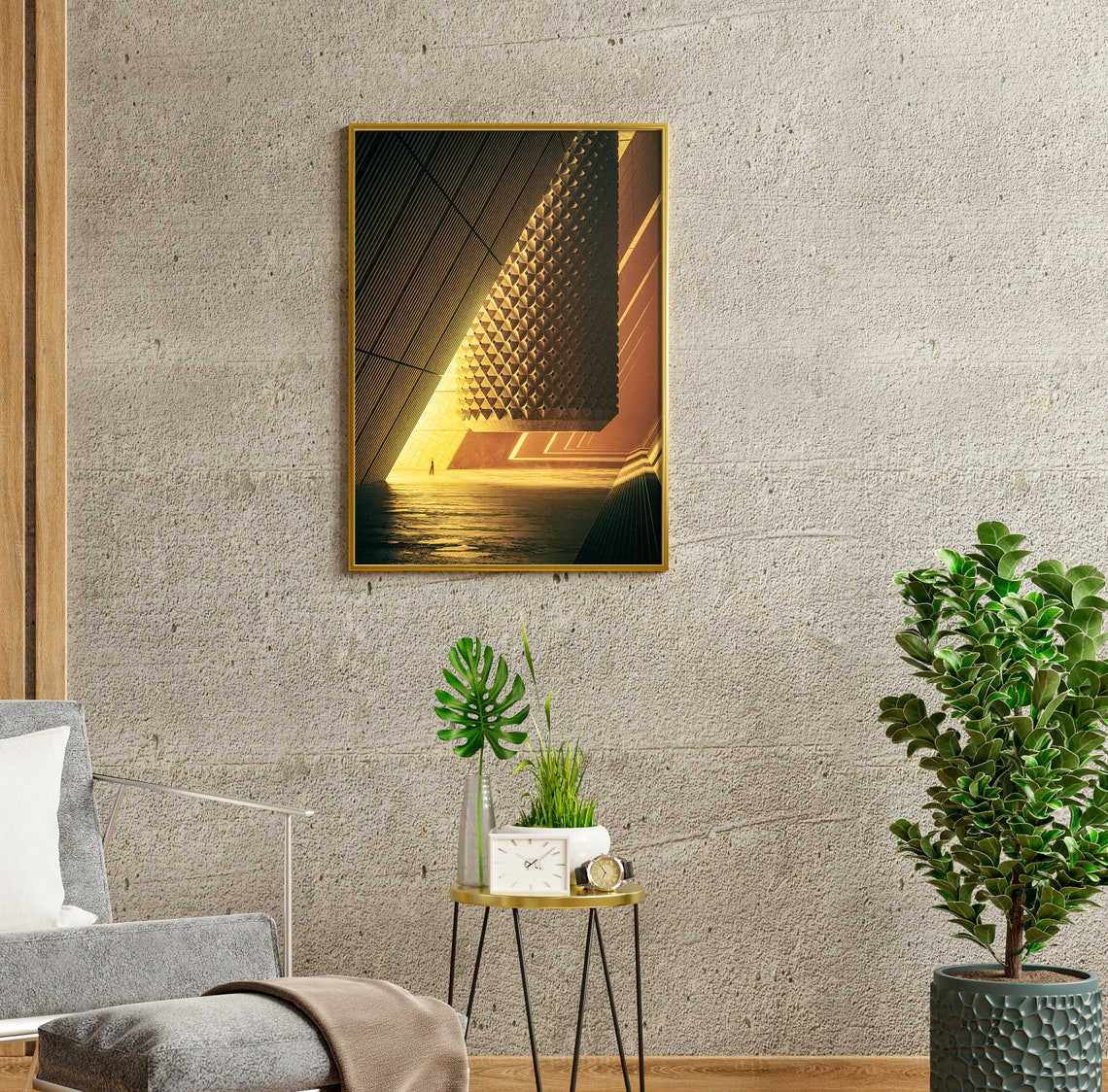 Sci-fi Futurism Art Fantasy Architecture Poster Pineapple Poster - Etsy