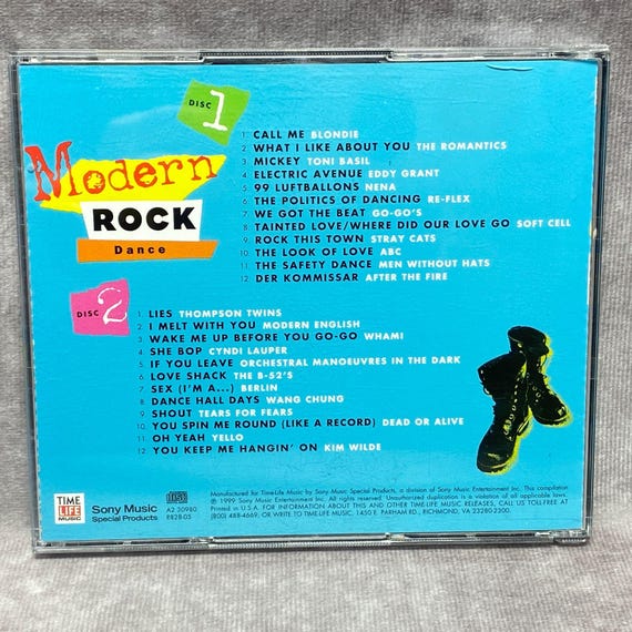 Time Life Modern Rock Collection Modern Rock (1984 1989) – 2 X CD