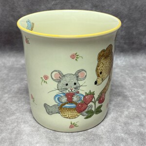 Mikasa Teddy Mug and Bowl Set - Cute Bear /mouse Design 10oz Mug Kids ...
