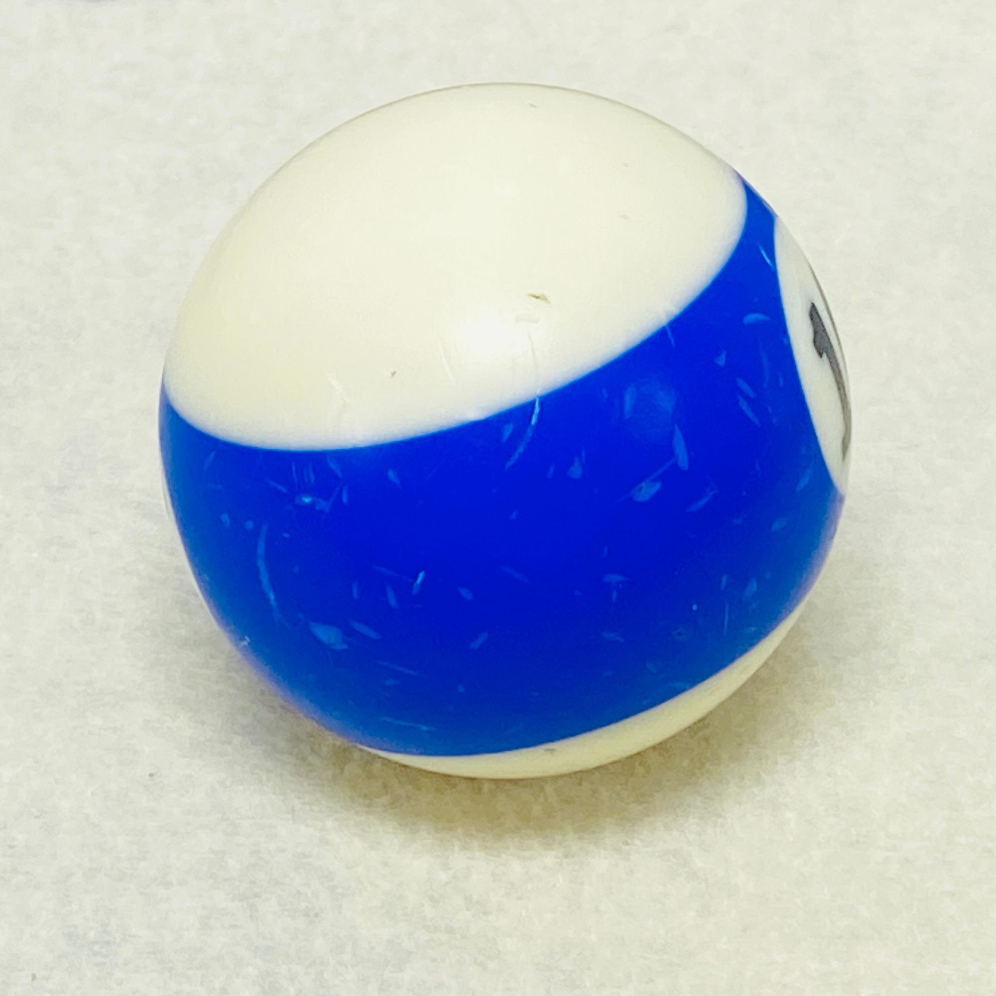 Vintage Replacement Billiard Pool Stripe Blue Number 10 Ball 2.25 ...