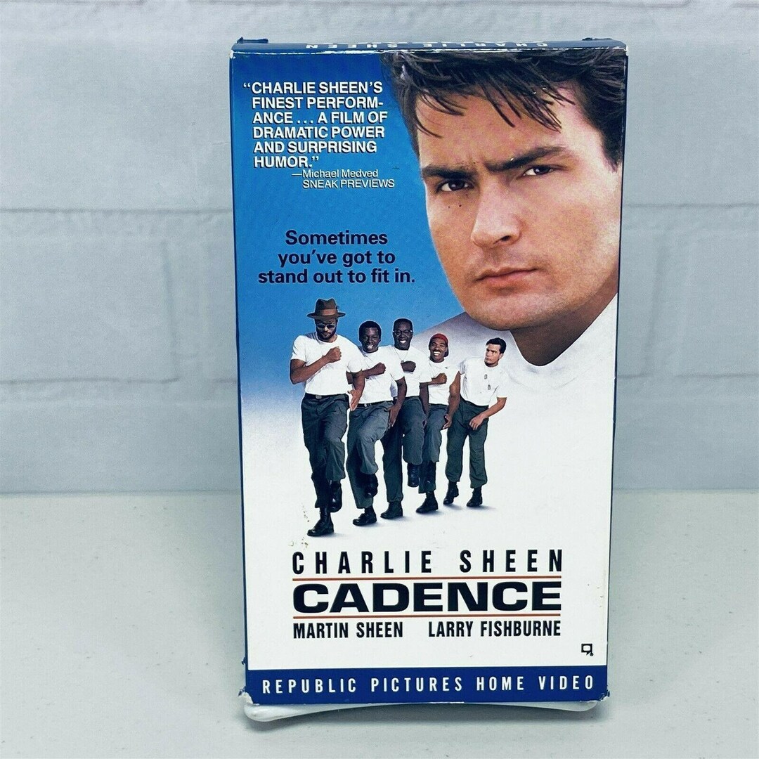 CADENCE (1991, VHS) Charlie Sheen Laurence Fishburne Martin Sheen - Etsy