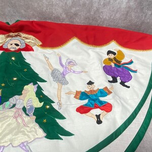 Vintage Nutcracker Ballet Christmas Tree Skirt Casita Crafts 42.75" - Etsy