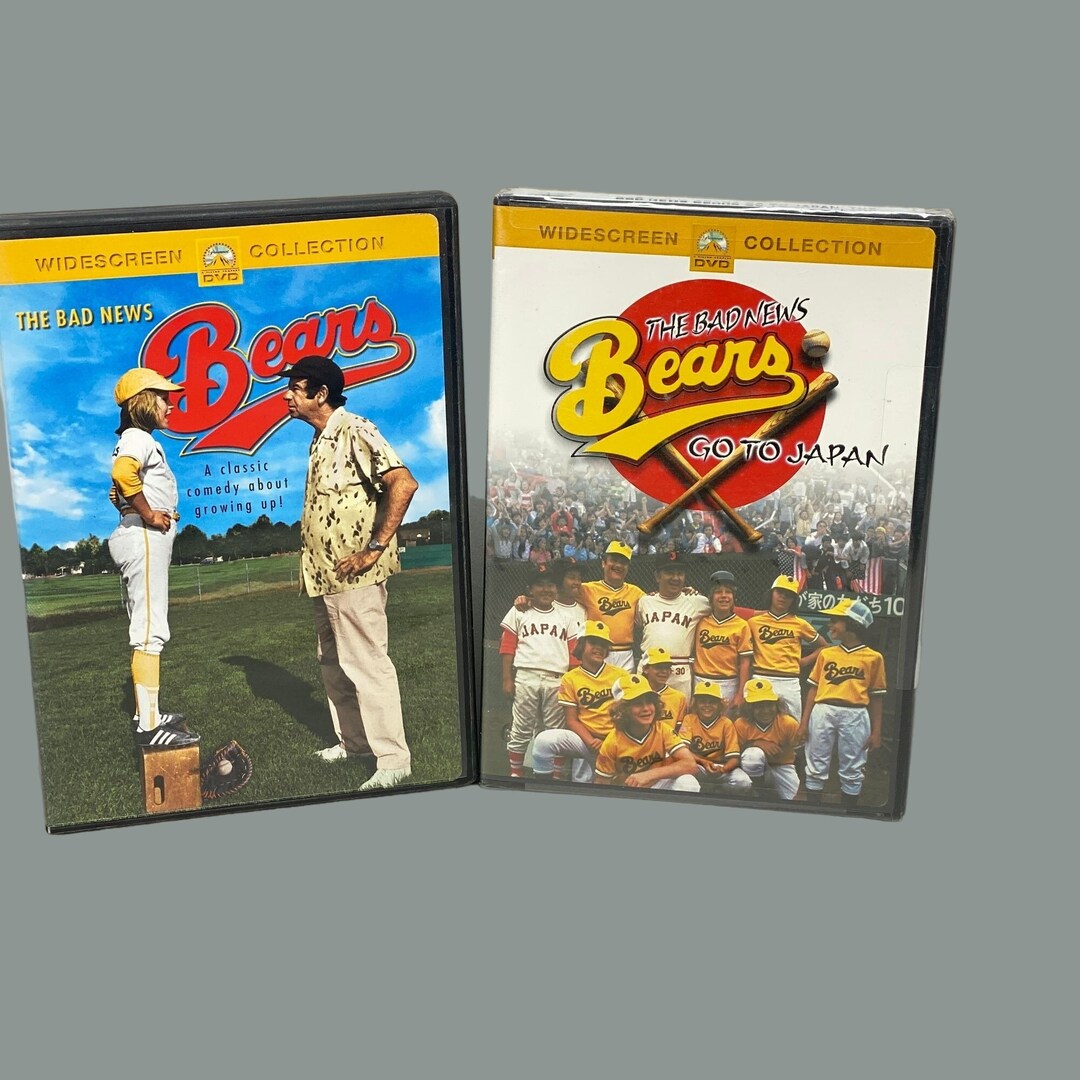 The Bad News Bears / the Bad News Bears Go to Japan DVD - Etsy