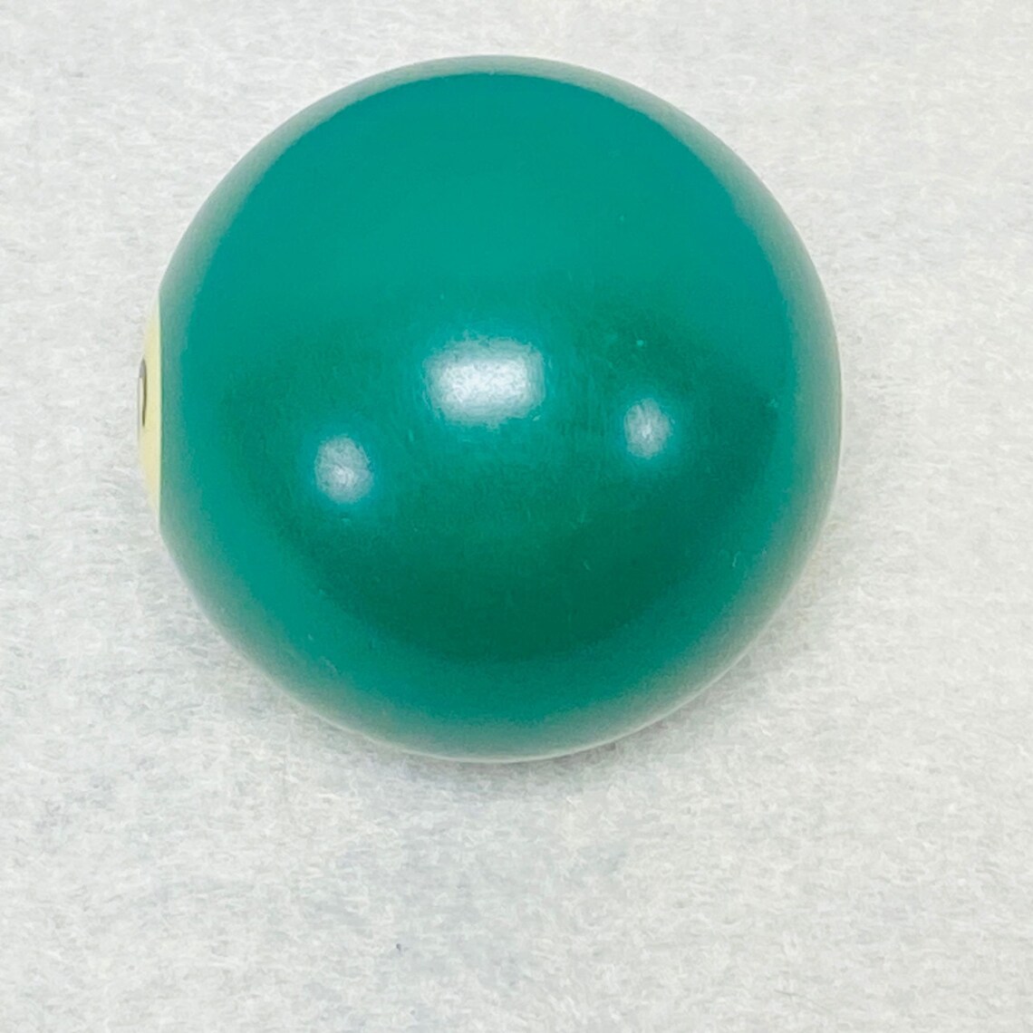 Vintage Replacement Billiard Pool Solid Green Number 6 Ball 2.25 ...