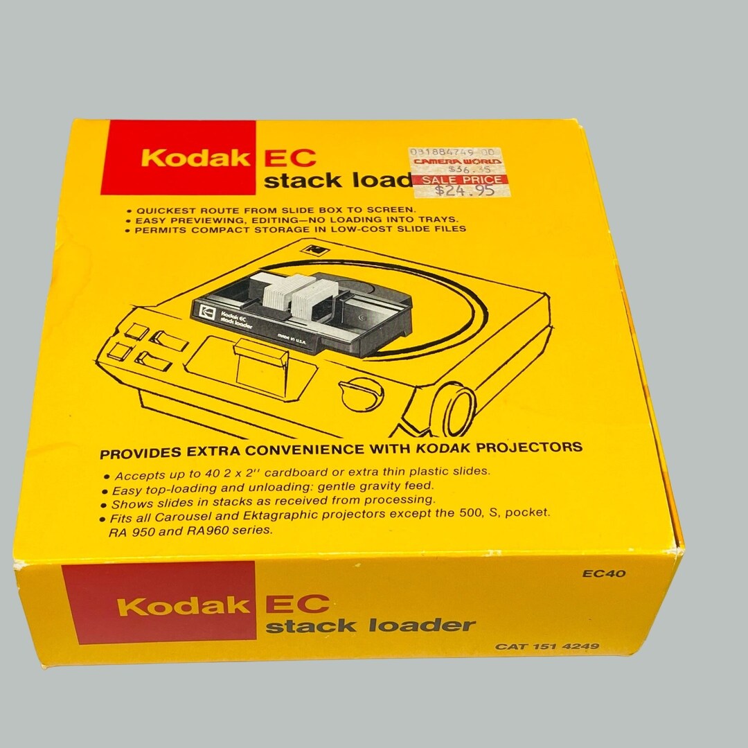 Vintage Kodak EC Stack Film Load for Carousel and Ektagraphic ...