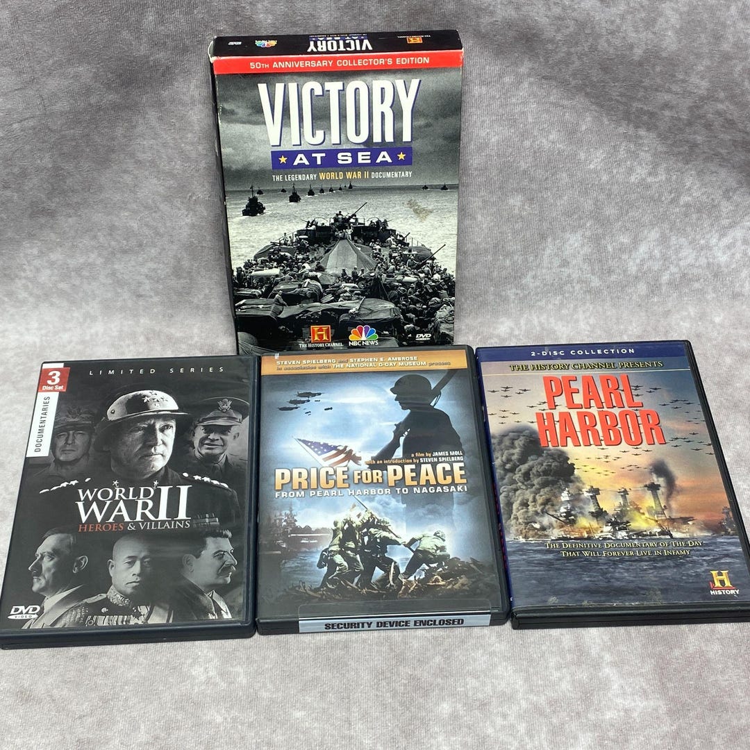 World War II DVD Collection Set Victory at Sea Pearl Harbor Price for ...