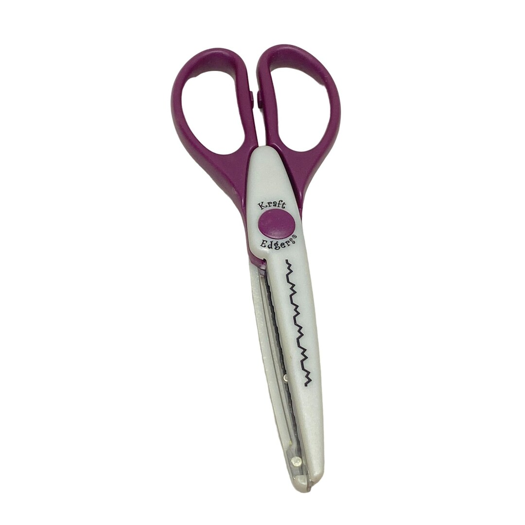 Kraft Edgers Scissors LKE-12 Heart Beat Crafting Scrapbooking Purple - Etsy