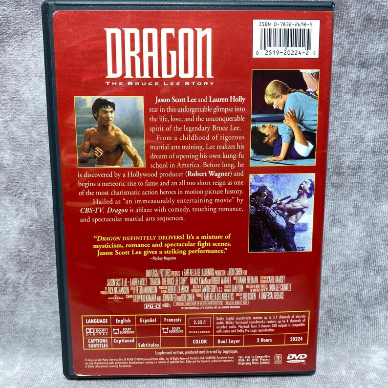 Bruce Lee Master Collection 5-disc Set & Dragon Story (widescreen) Dvds ...