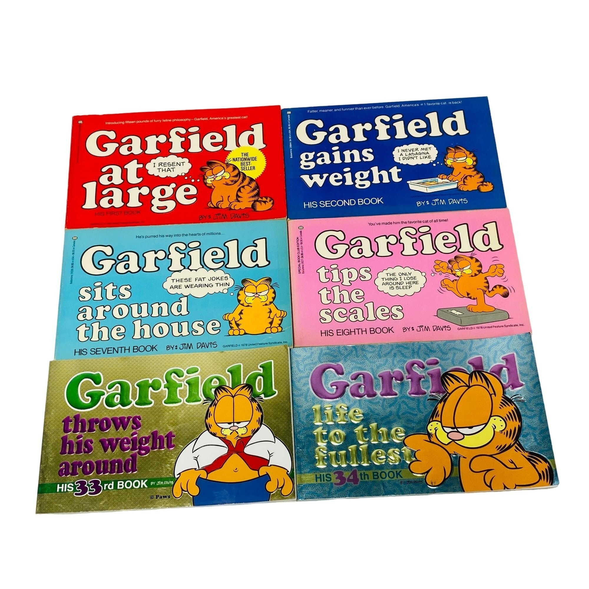 1978 Garfield Comic Strips