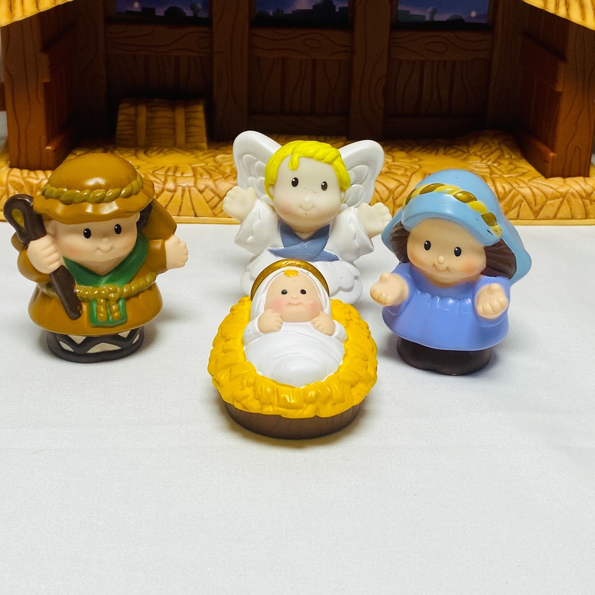Fisher Price Little People Musical Nativity Set 2002 Christmas Story W ...