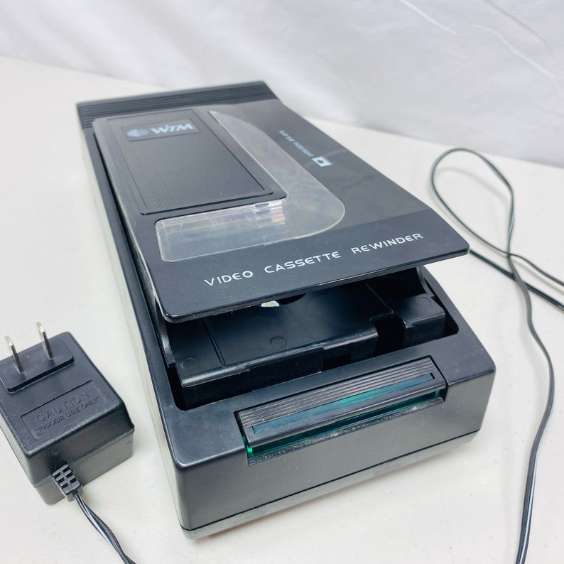 Vintage WTM Video Cassette Rewinder VHS Tape Model 911H Works Great - Etsy