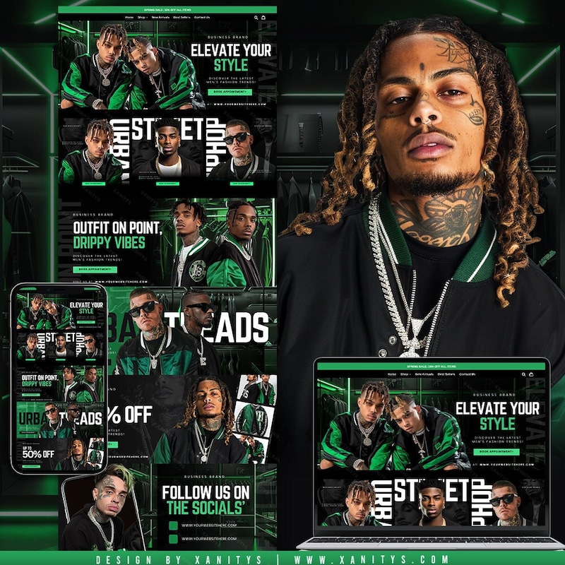 Clothing Brand Logo Urban - Etsy