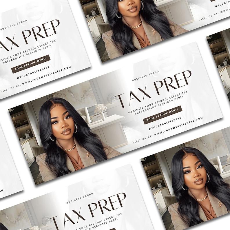 Tax Website Template, Tax Season Website, Tax Preparation Website ...