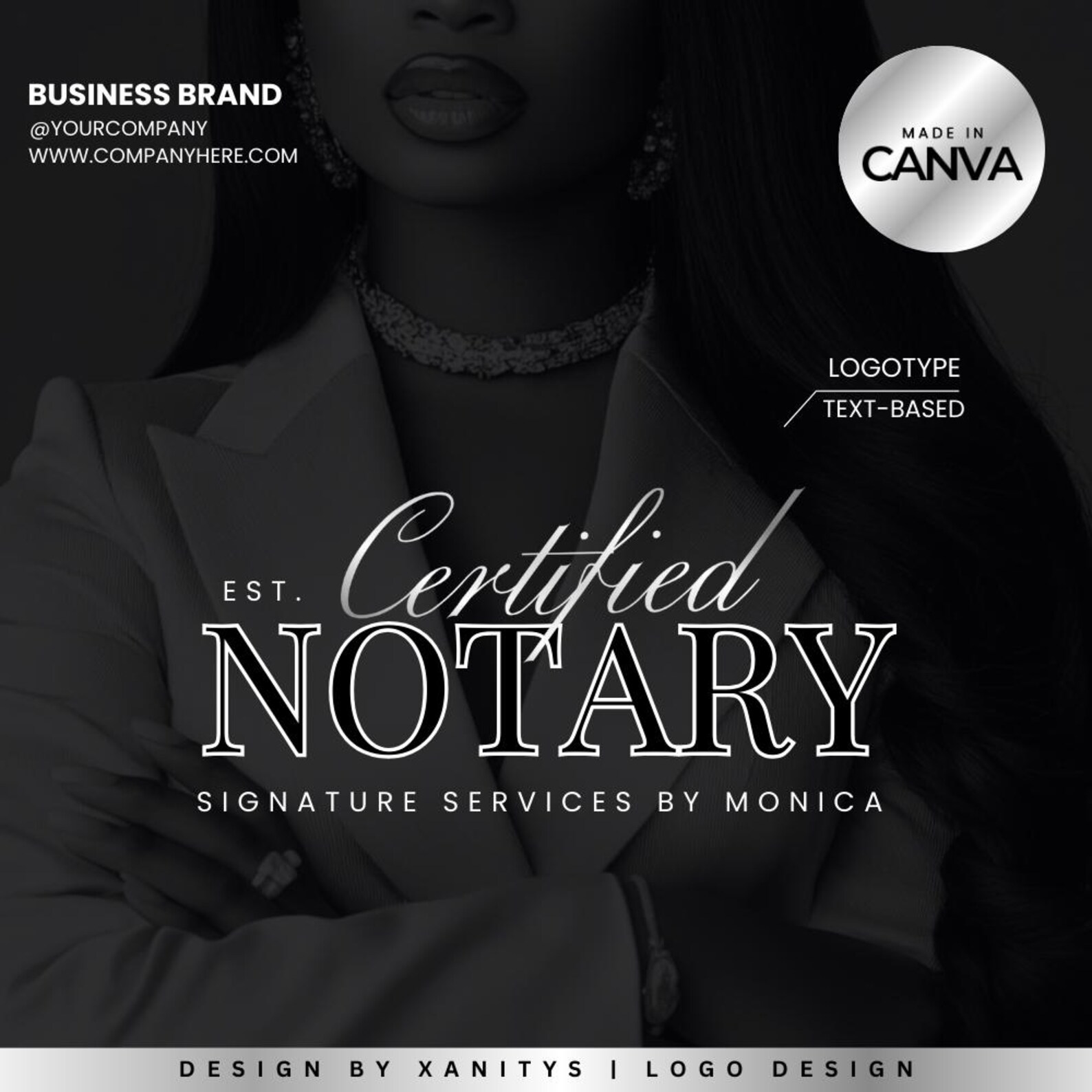 Notary Logo, Public Notary Service Logo, Tax Prep Logo, Notary ...