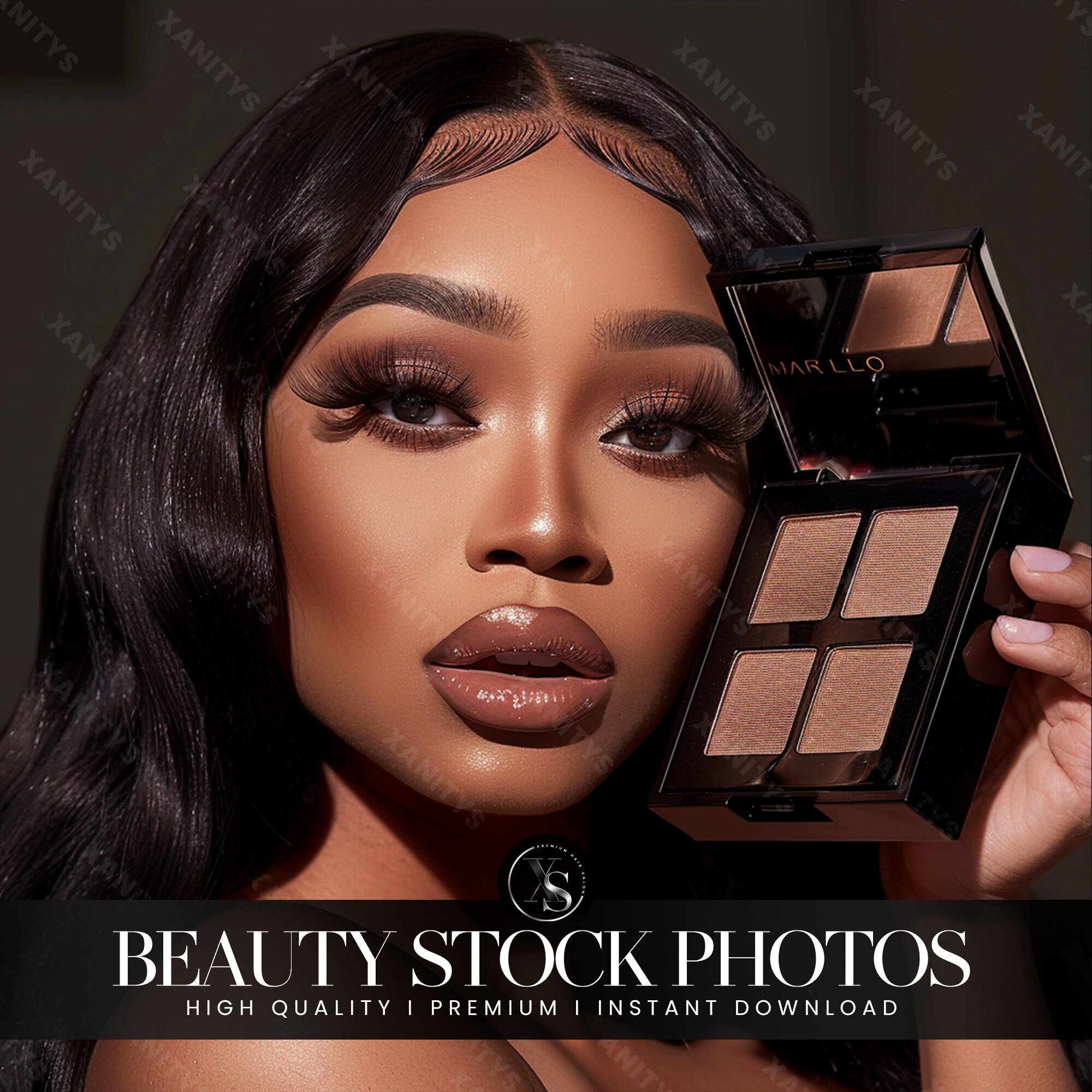 Cosmetics Website Model, Makeup Artist Website Branding, Lip Gloss ...
