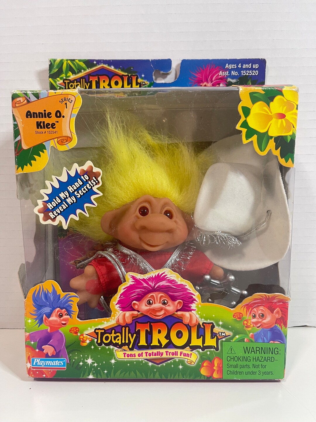 Totally Troll Doll in Box Annie O. Klee Accessories Complete Vintage ...