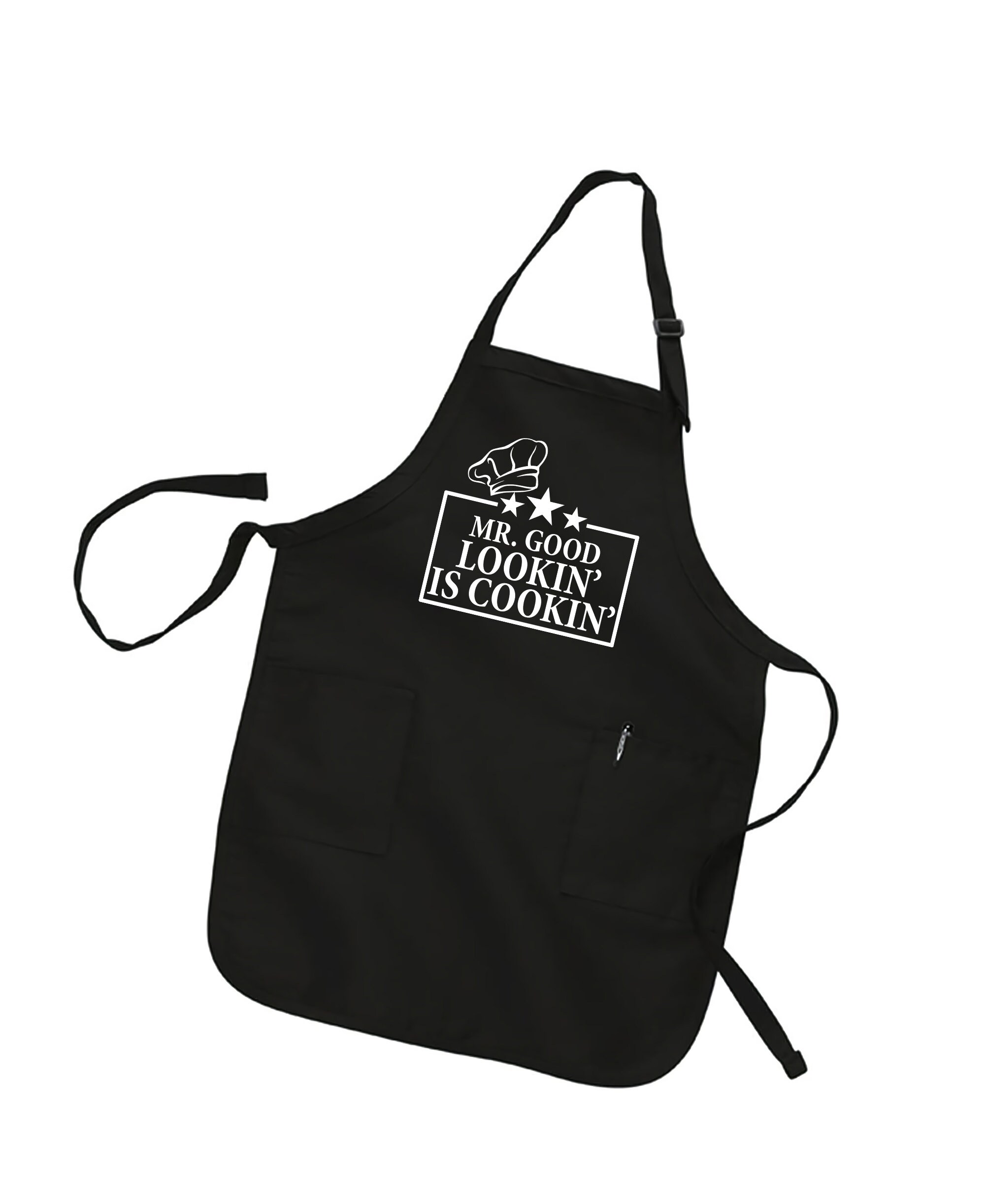 Mr. Good Looking is Cooking Apron: Chef Daddy BBQ Gift - Etsy