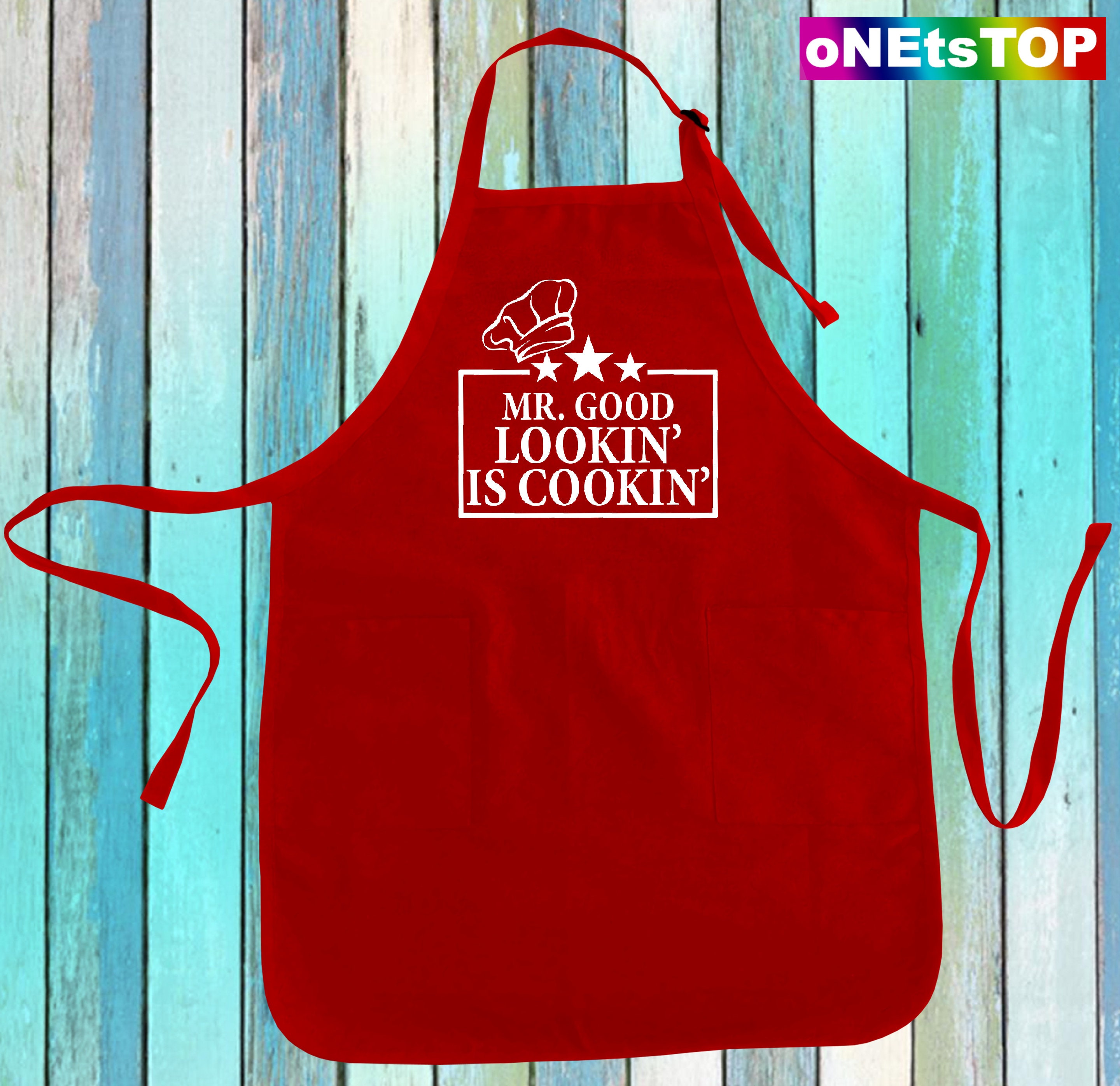 Mr. Good Looking is Cooking Apron: Chef Daddy BBQ Gift - Etsy
