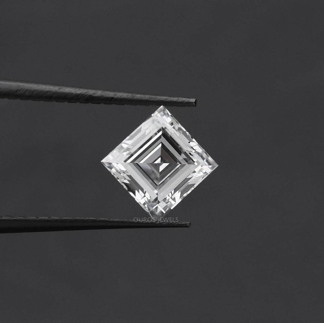 Carre Cut Lab Grown Diamond Loose for Jewelry Making / Antique - Etsy