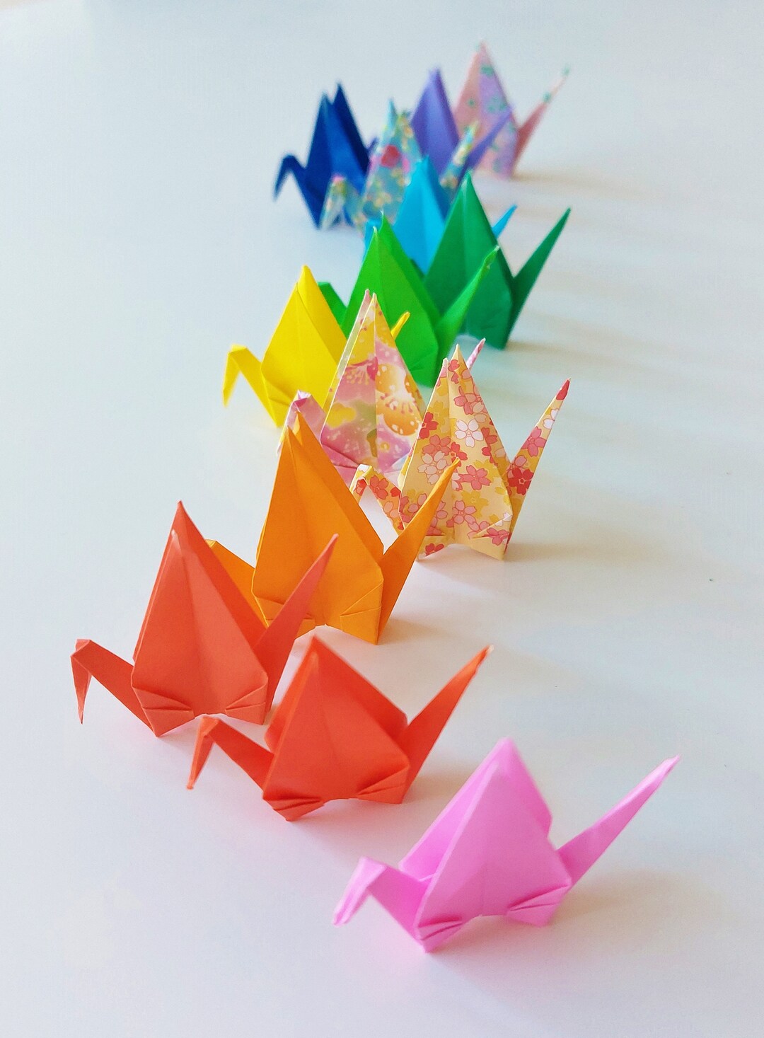 Origami Cranes, Origami, Party Decor, Home Decor, Good Luck and Good ...