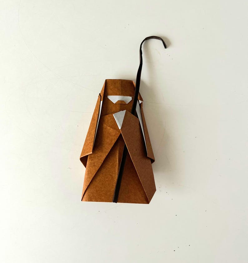 Origami Nativity, Nativity Figures for Display, Virgin Mary Joseph Baby ...