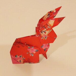 Origami Rabbit, Paper Rabbit, Lunar New Year Rabbit, Year of the Rabbit ...