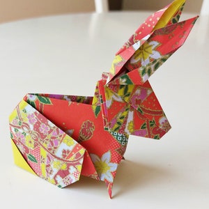 Origami Rabbit, Paper Rabbit, Lunar New Year Rabbit, Year of the Rabbit ...