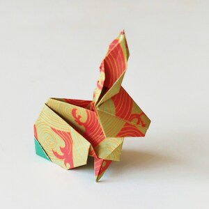 Origami Rabbit, Paper Rabbit, Lunar New Year Rabbit, Year of the Rabbit ...