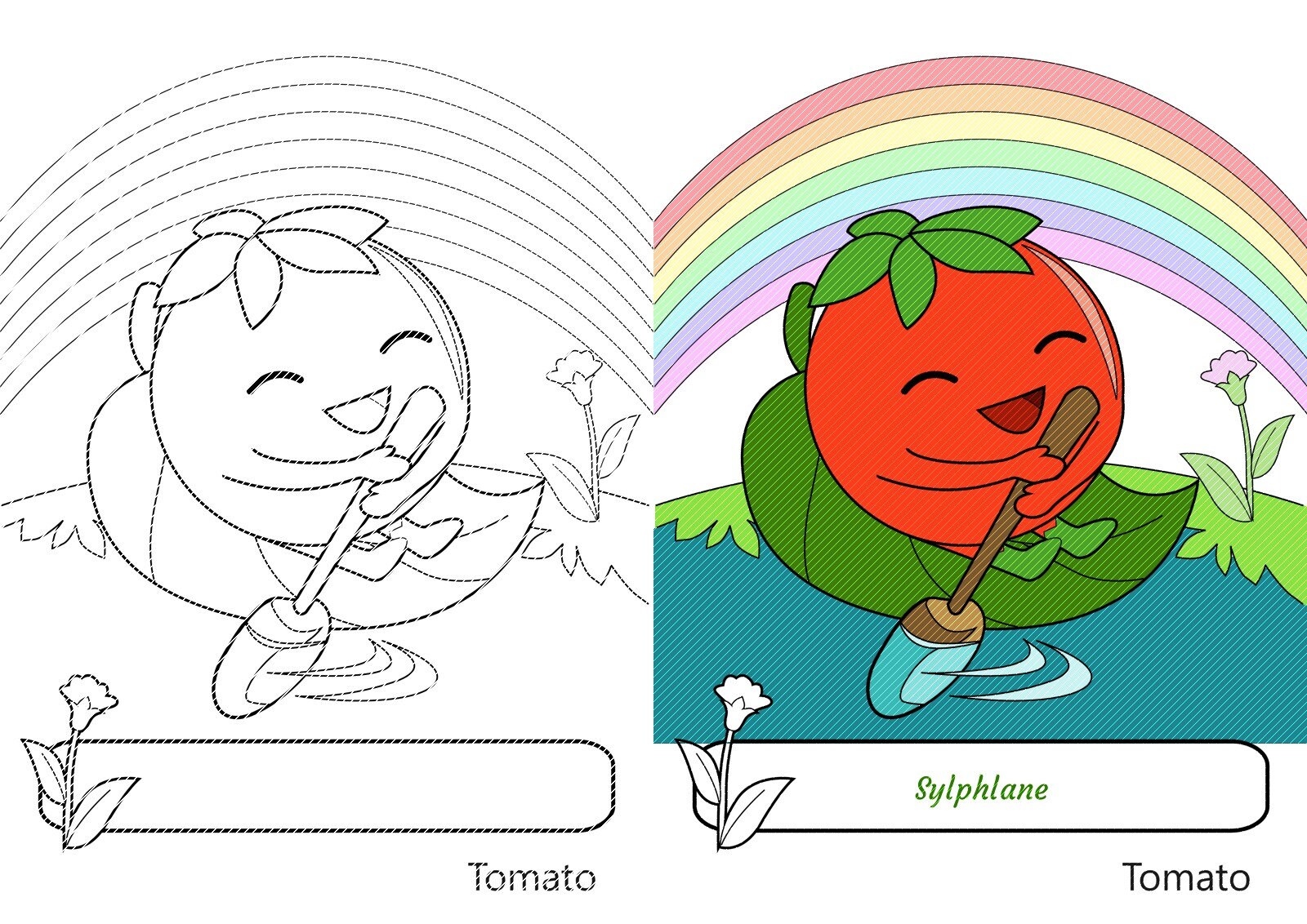 Fresh and Juicy Coloring Page, Kids Activity Sheet, Coloring Book for ...
