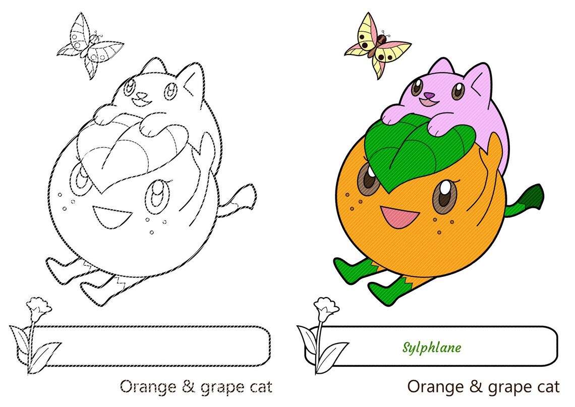 Fresh and Juicy Coloring Page, Kids Activity Sheet, Coloring Book for ...