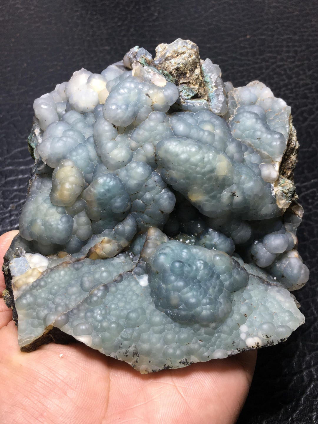 Botryoidal Green Chalcedony Rough Stone 113x101x50 Mm (weight 650 Grams ...