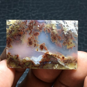 Beautiful Scenic Cabochon Java Moss Agate - Etsy