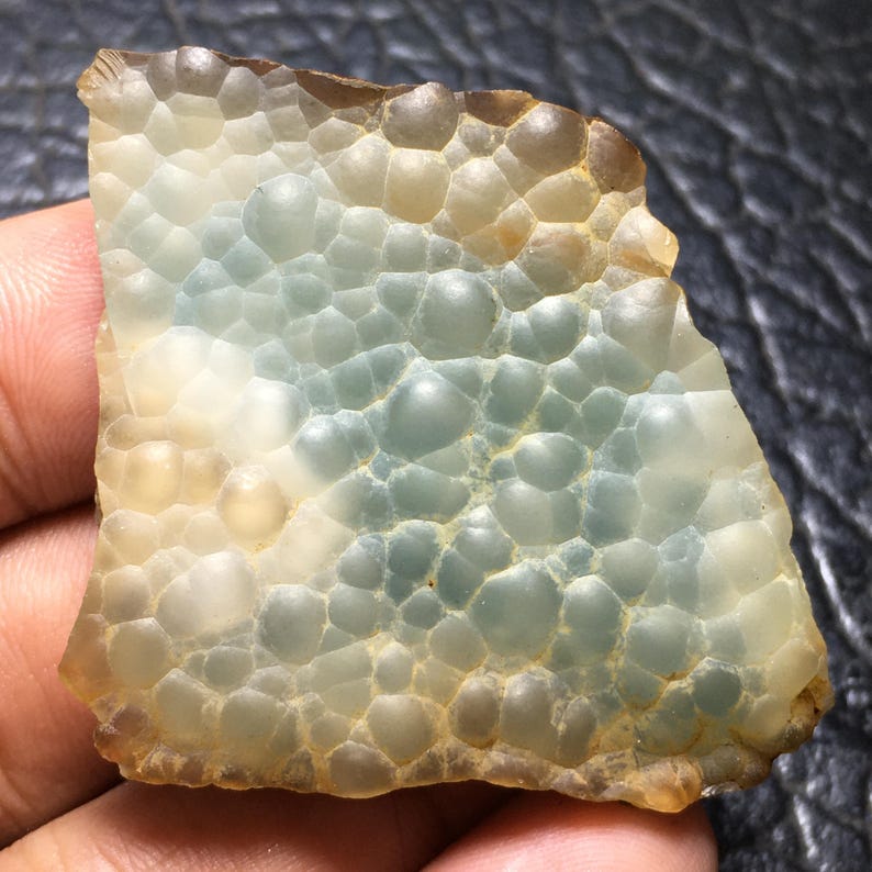 Botryoidal Chalcedony Rough Stone 42x39x6 Mm - Etsy