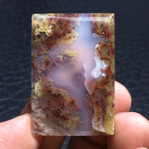 Beautiful Scenic Cabochon Java Moss Agate - Etsy