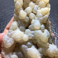 Great Botryoidal Chalcedony Geode From Mexico Great UV Mineral Specimen ...