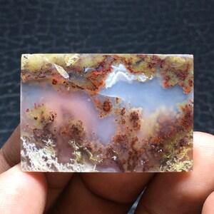 Beautiful Scenic Cabochon Java Moss Agate - Etsy