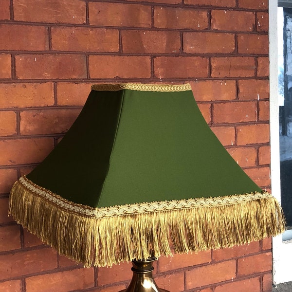 Green Lamp Shade - Etsy