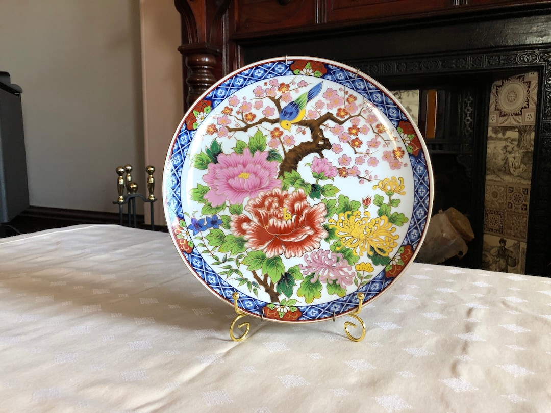 Vintage Decorative Plate - Small Collectible Japan Plate - Vintage Hand ...