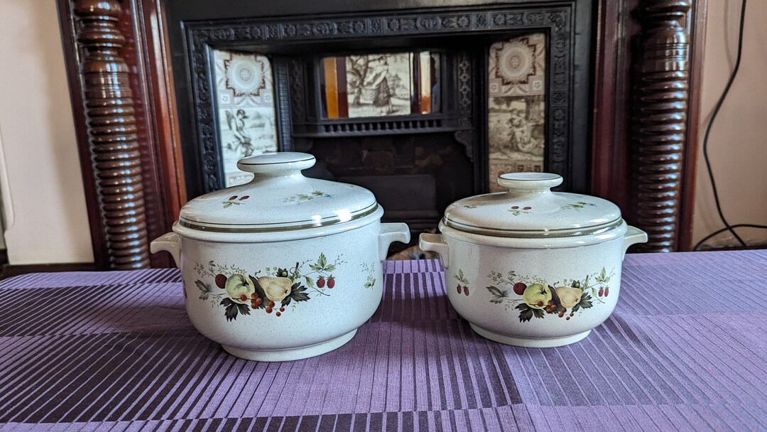 Lambeth Stoneware Royal Doulton Cornwall L.S. 1015 Casserole Dish and ...