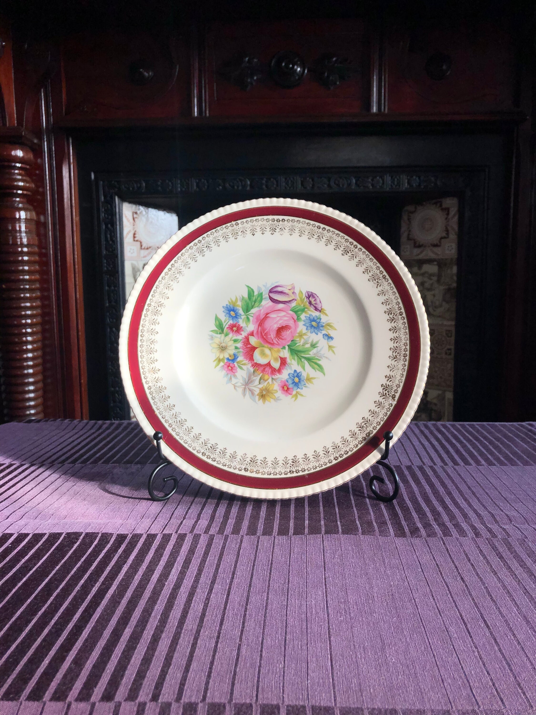 Dining & Serving Plates Vintage Solian Ware Simpsons Plate England Home ...