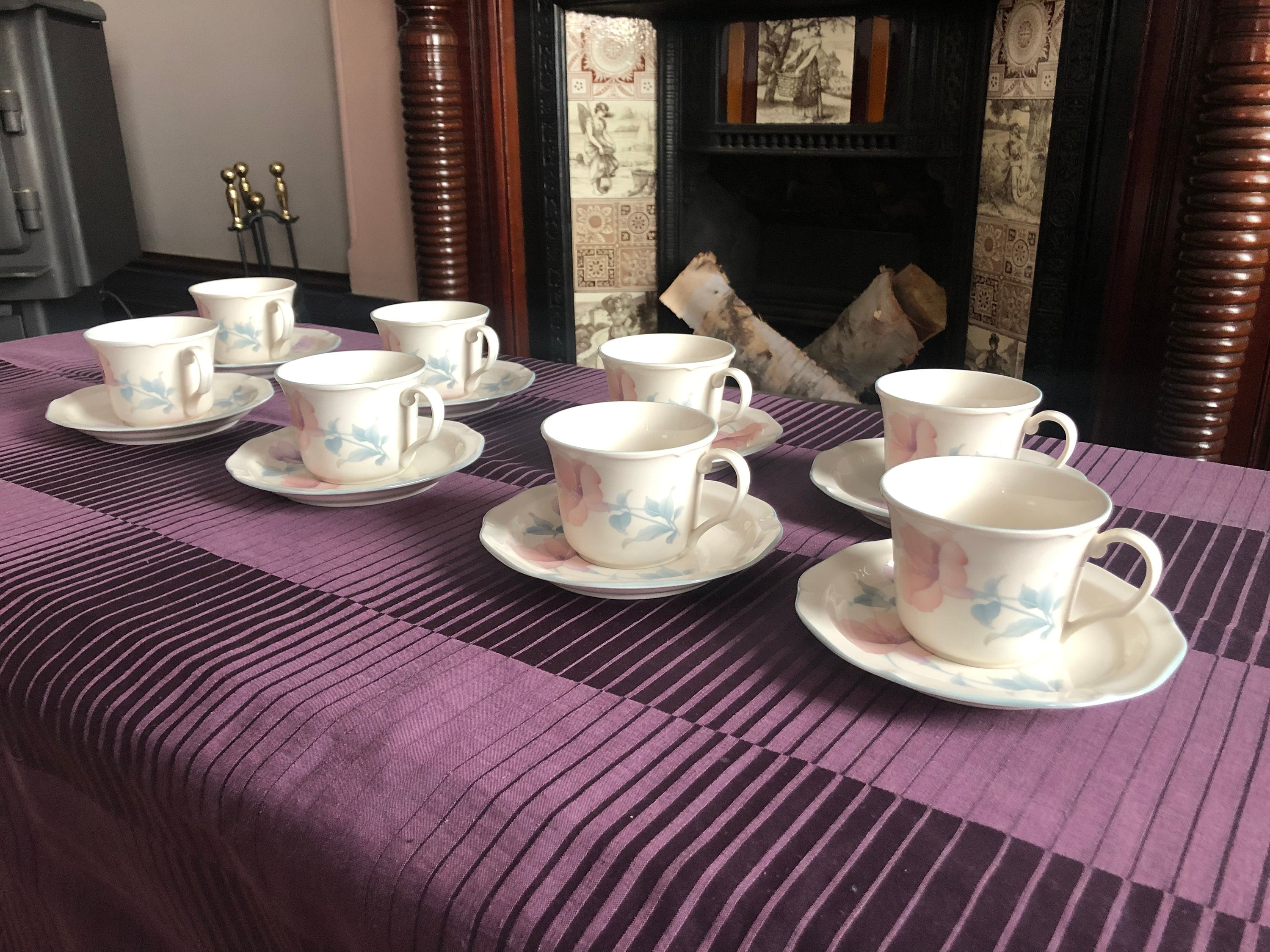 Noritake Tea Set Noritake Tea Cups Set of 8 Noritake Tea Cups Set of 8 ...