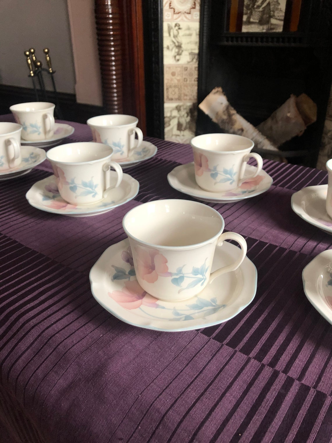 Noritake Tea Set Noritake Tea Cups Set of 8 Noritake Tea | Etsy