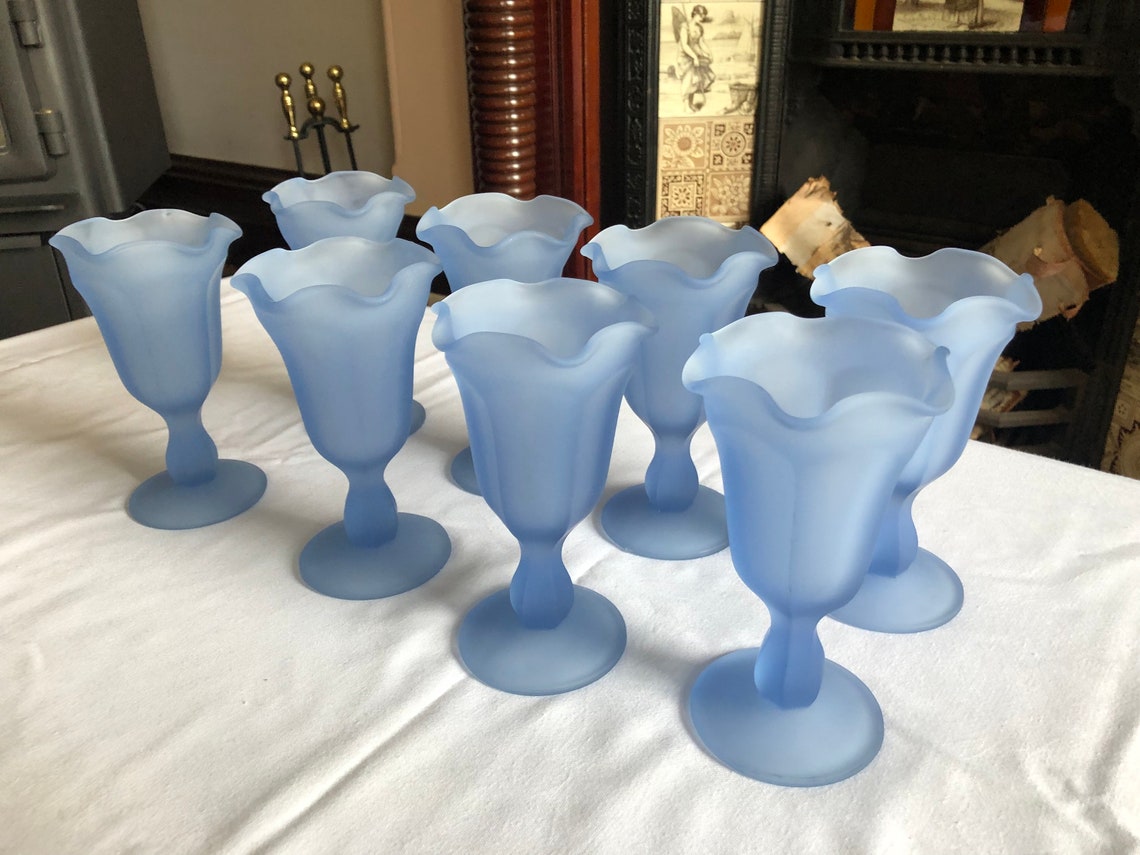 Vintage Sundae Glasses - Vintage Ice Cream Sundae Glasses - Vintage ...