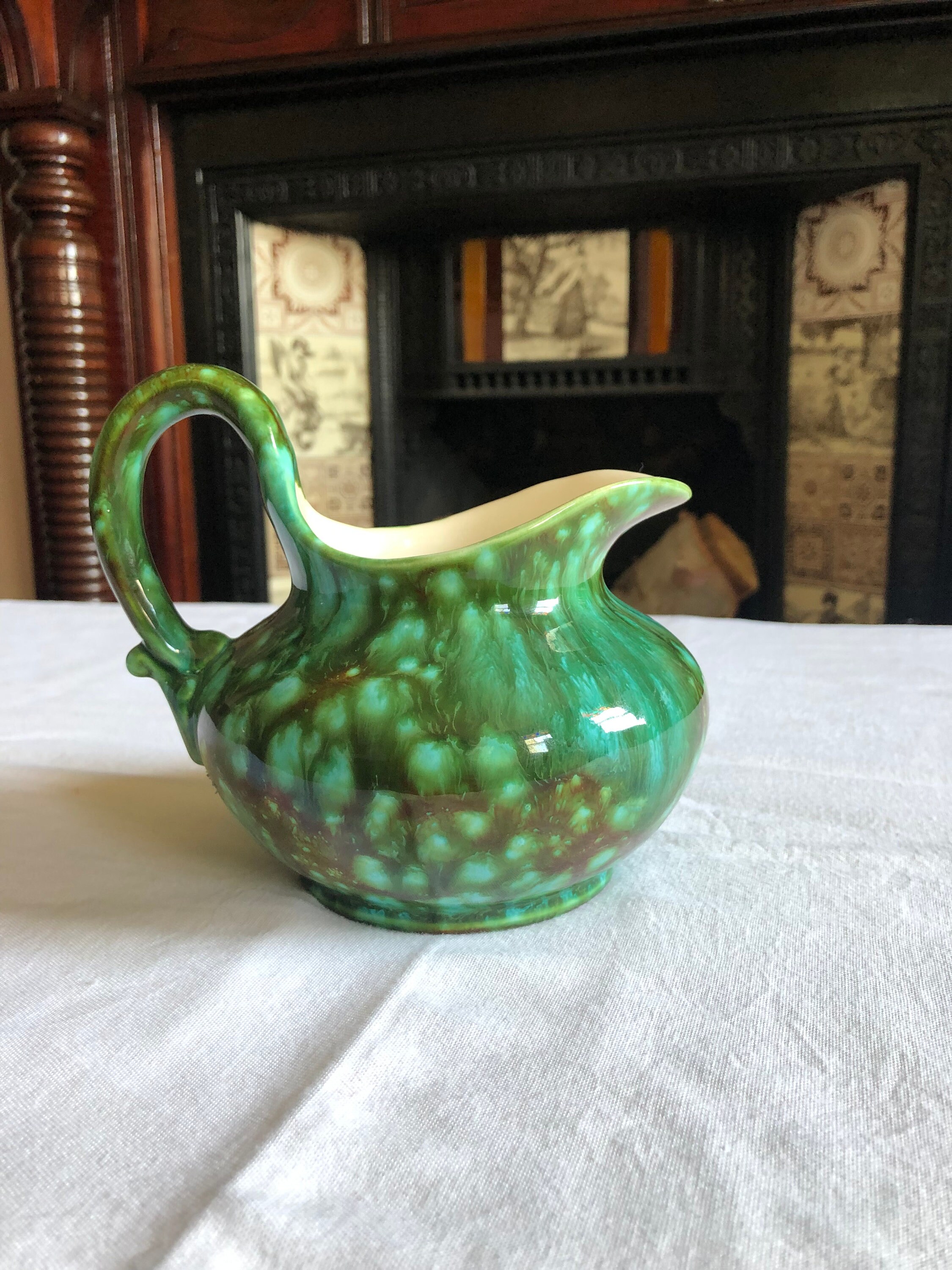Vintage Pitcher - Vintage Green Pitcher - Small Green Pitcher - Small ...