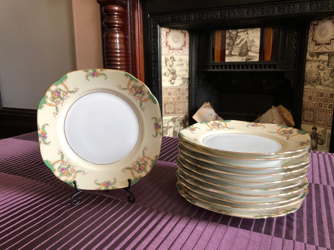 Vintage Plates - Vintage Art Deco (1930s) Bread & Butter Plate 12672 by ...