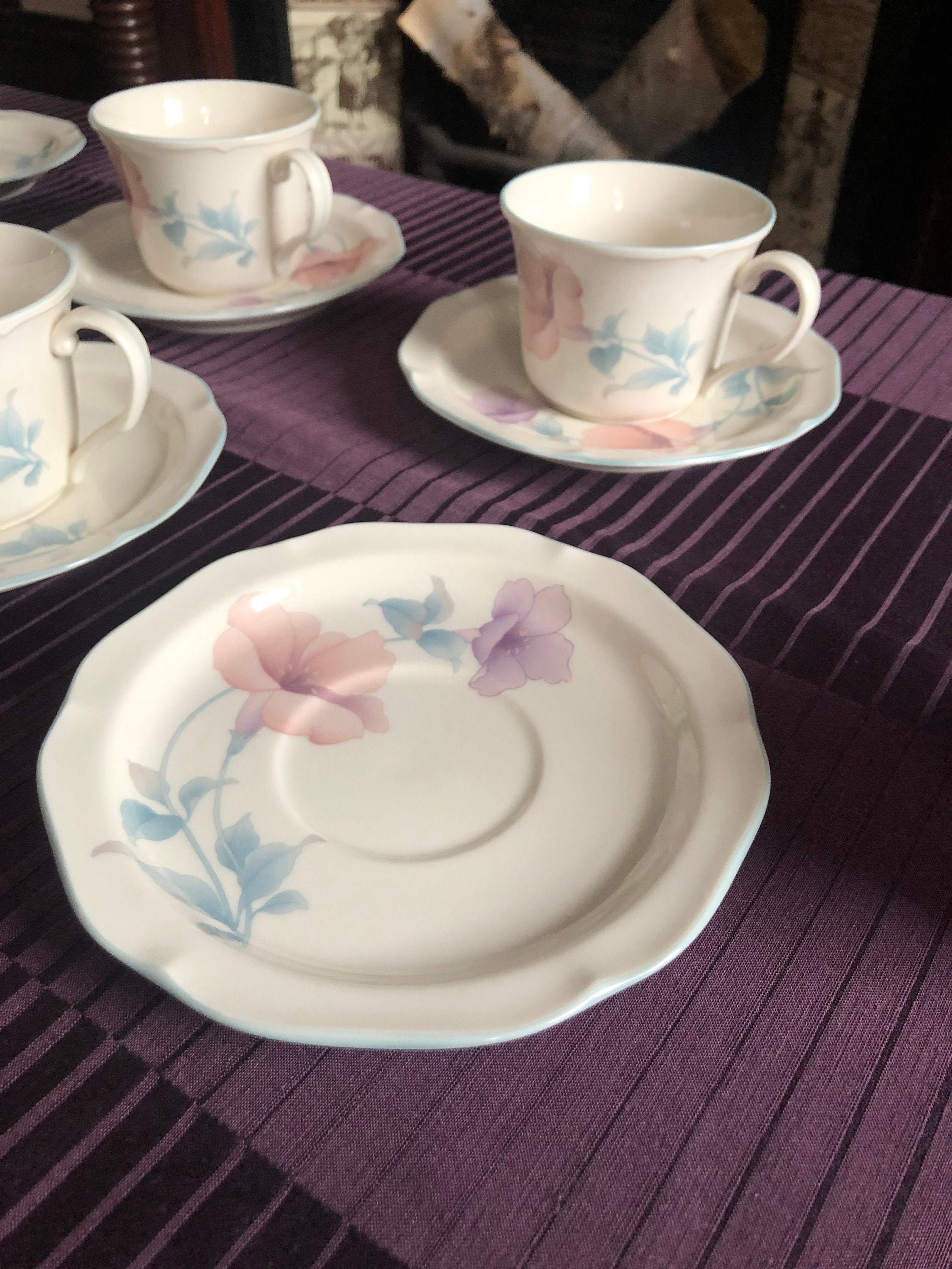 Noritake Tea Set Noritake Tea Cups Set of 8 Noritake Tea Cups Set of 8 ...