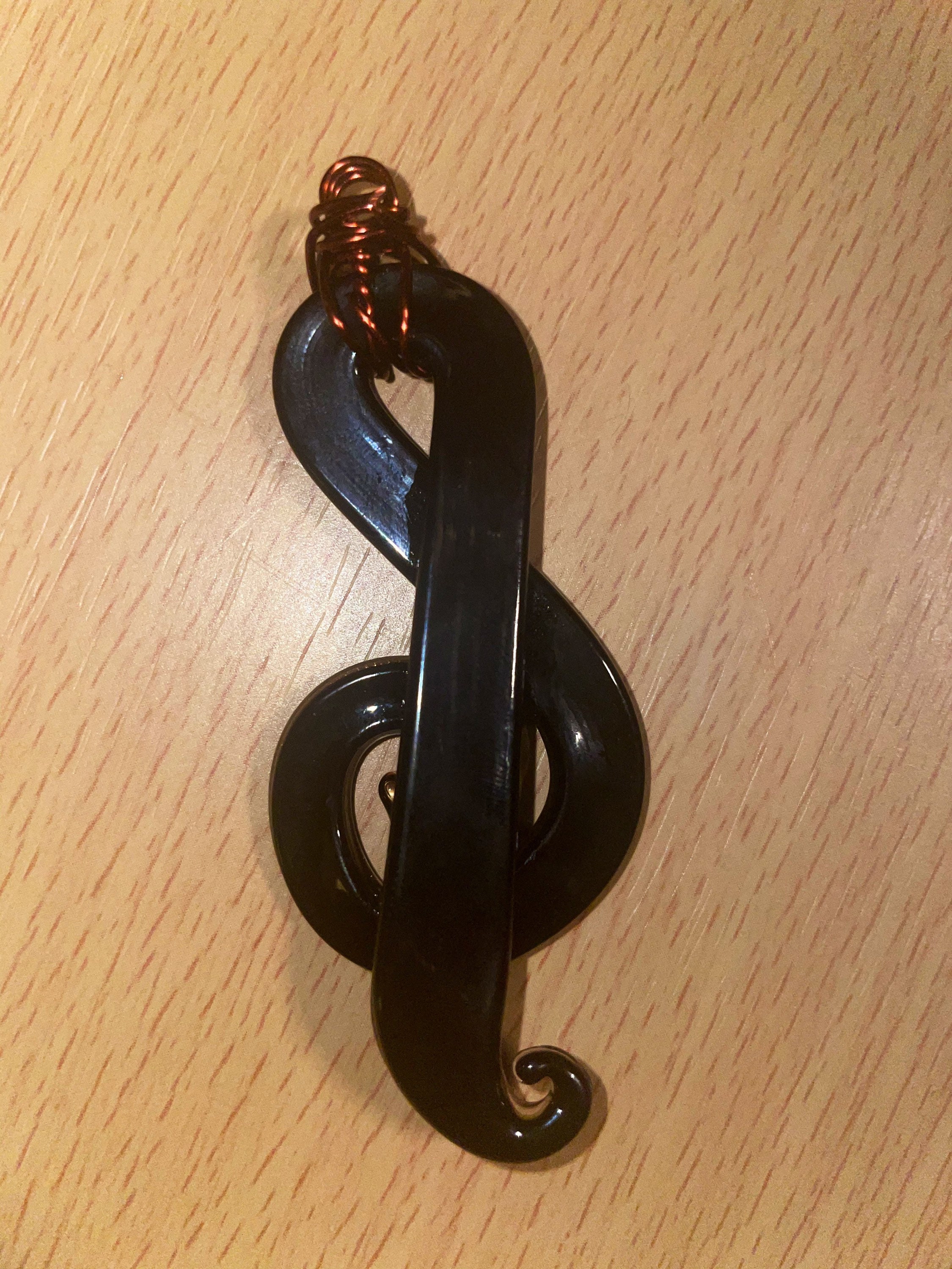 Glass Music Note | Etsy