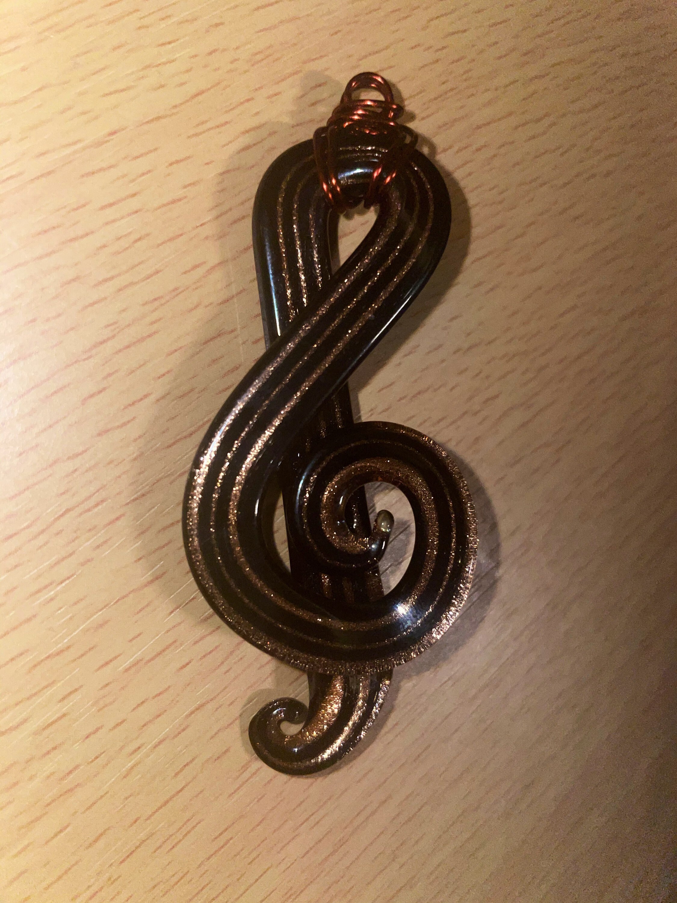 Glass Music Note | Etsy