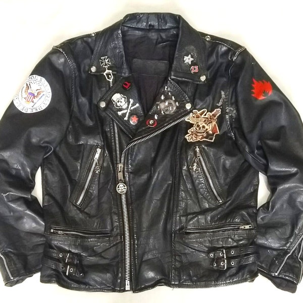 Punk Jacket - Etsy UK