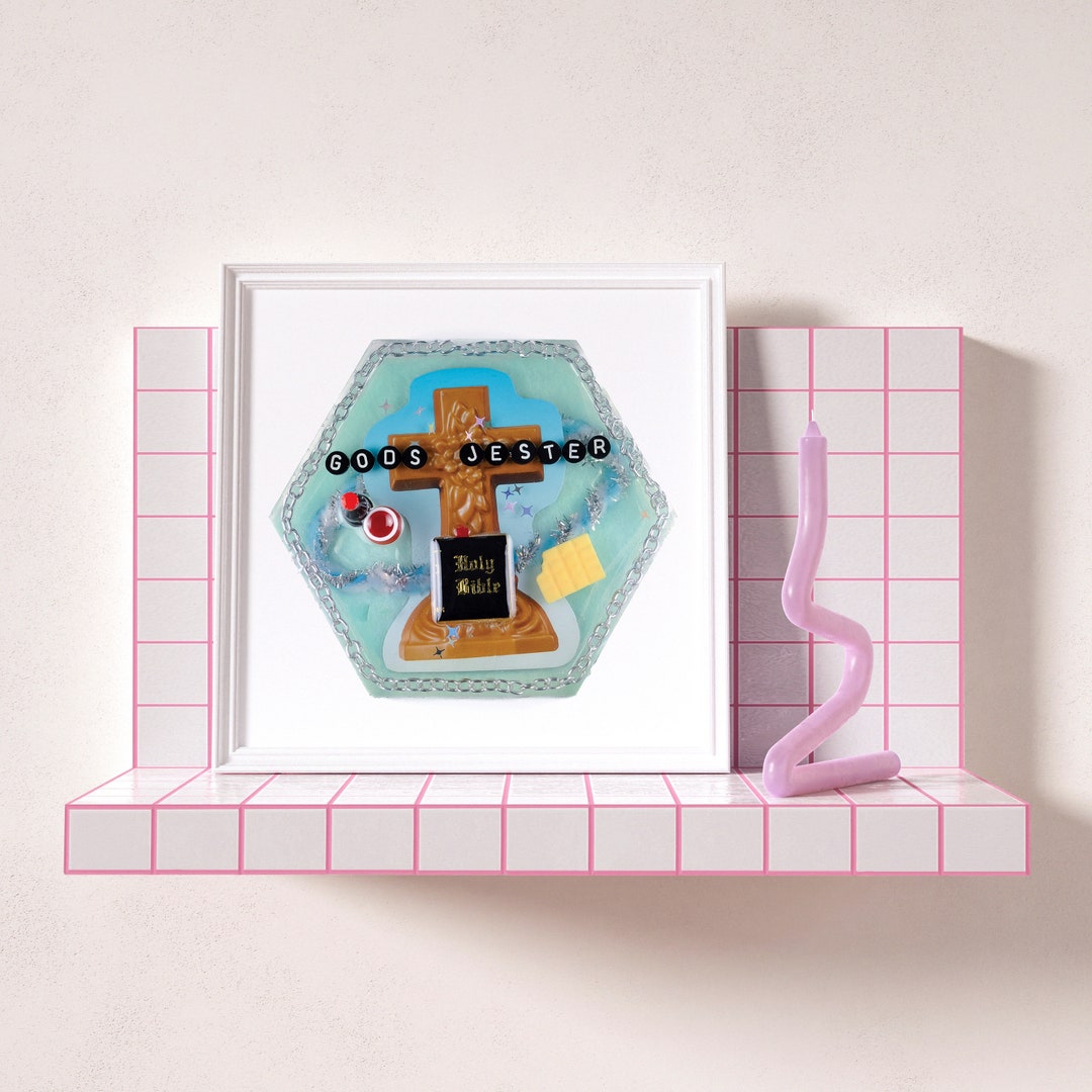 God's Jester: 8 X 8 Art Print - Etsy